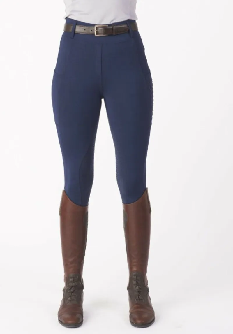 Just Togs Equinox Rider Tights Navy